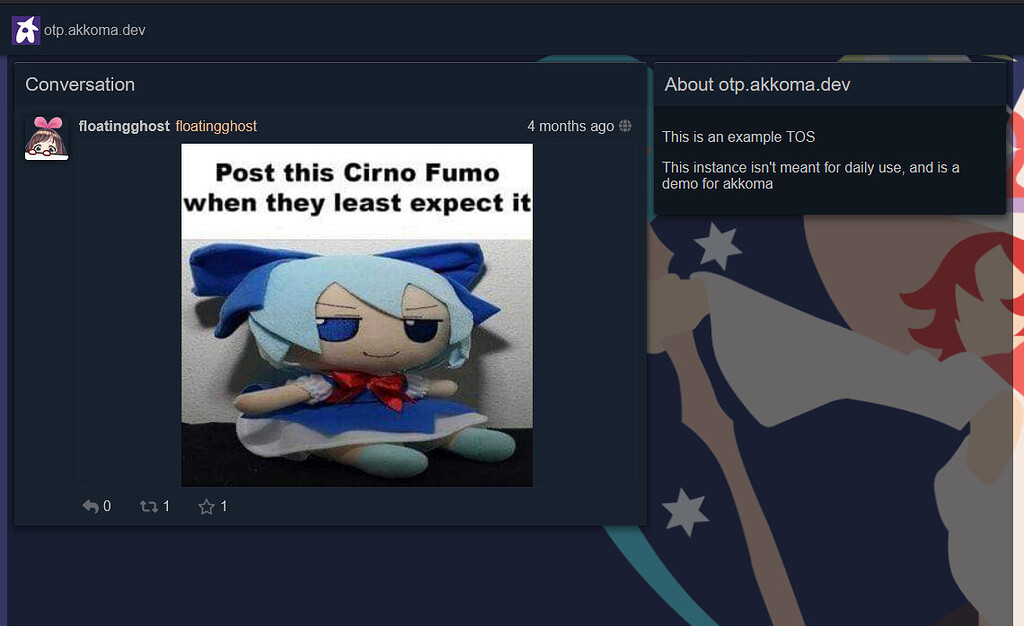 Akkoma stable 2022.12 - automatic static - Releases - Akkoma